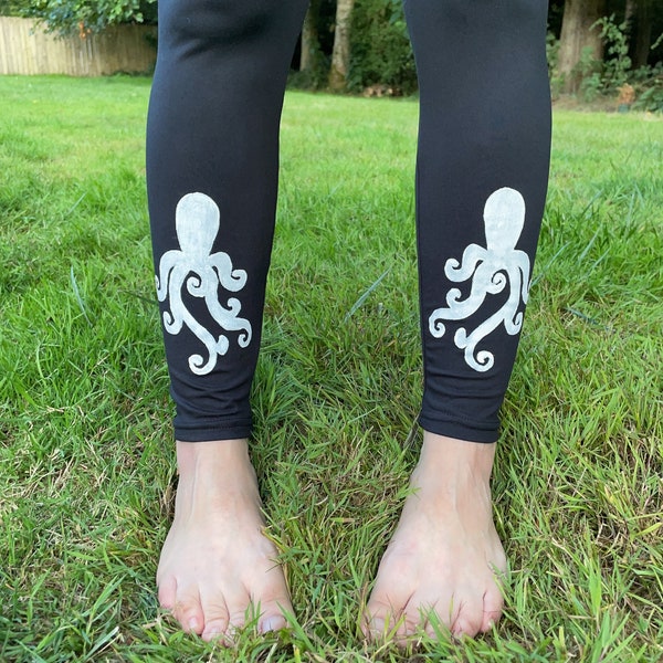 Octopus Leggings - Etsy
