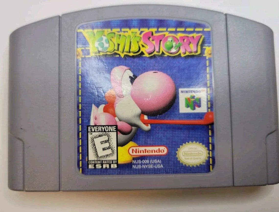 N64 Games Nintendo 64 Original Carts Yoshis Story Diddy Kong Racing 007 ...