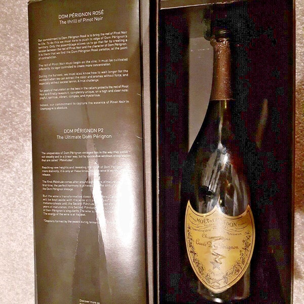 Empty Dom Perignon - Etsy