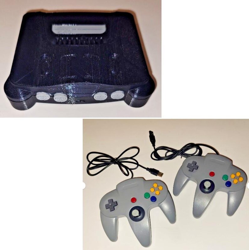 3d Print N64raspberry Game Case Console Mini Classic Nintendo 64 Usb ...