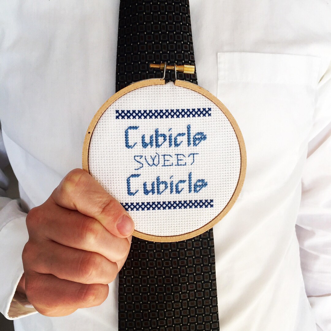 Cubicle Sweet Cubicle Cross-stitch Pattern PDF - Etsy