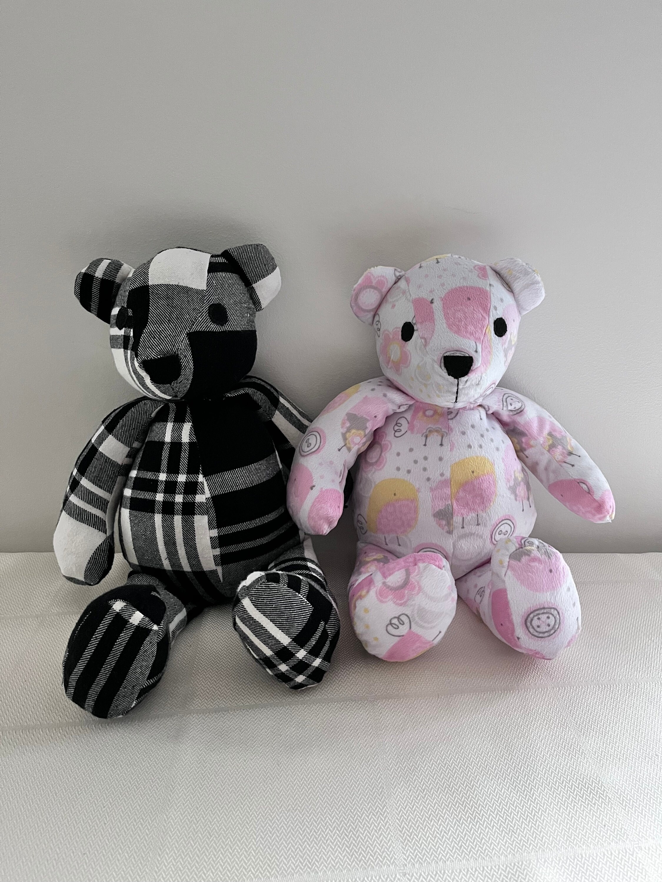 Memory Bear Memory Bear Made From Clothing Teddy Bear - Etsy
