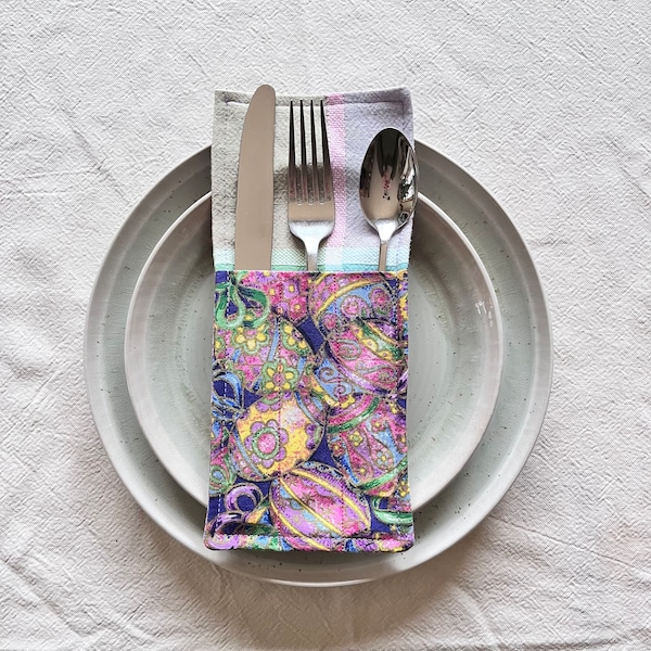 Silverware Fabric - Etsy