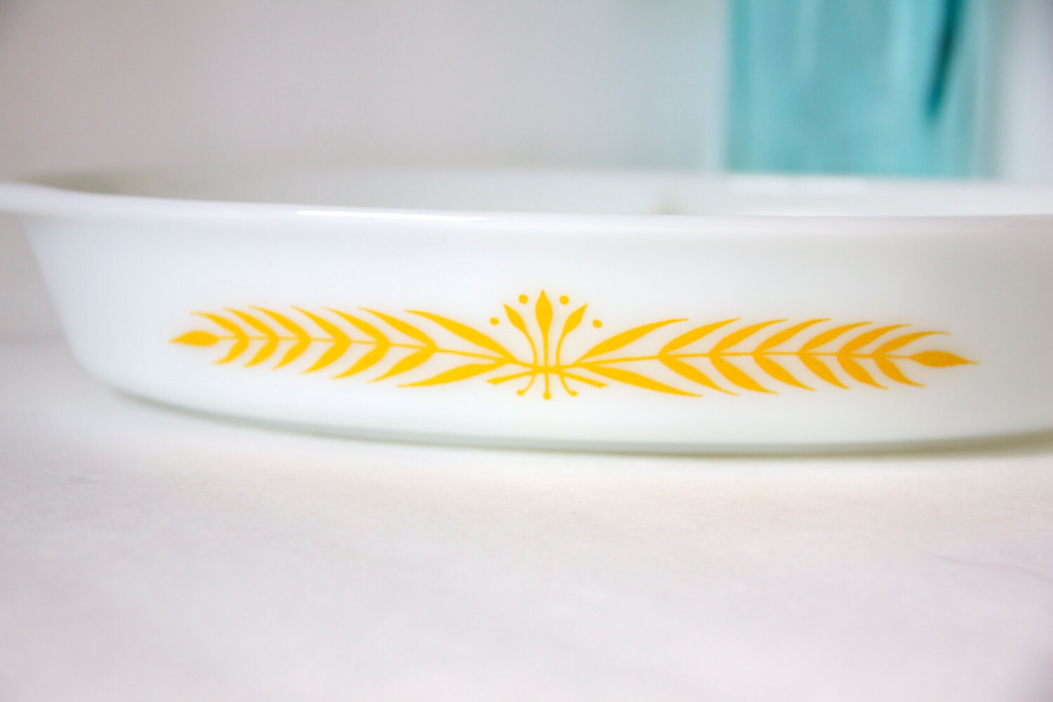Pyrex Wheat Pattern Divided Casserole Dish | Etsy