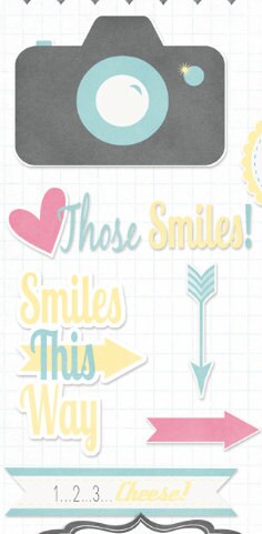 Snapshots Digital Scrapbooking Stickers, Scrapbook Digital Stickers - Etsy