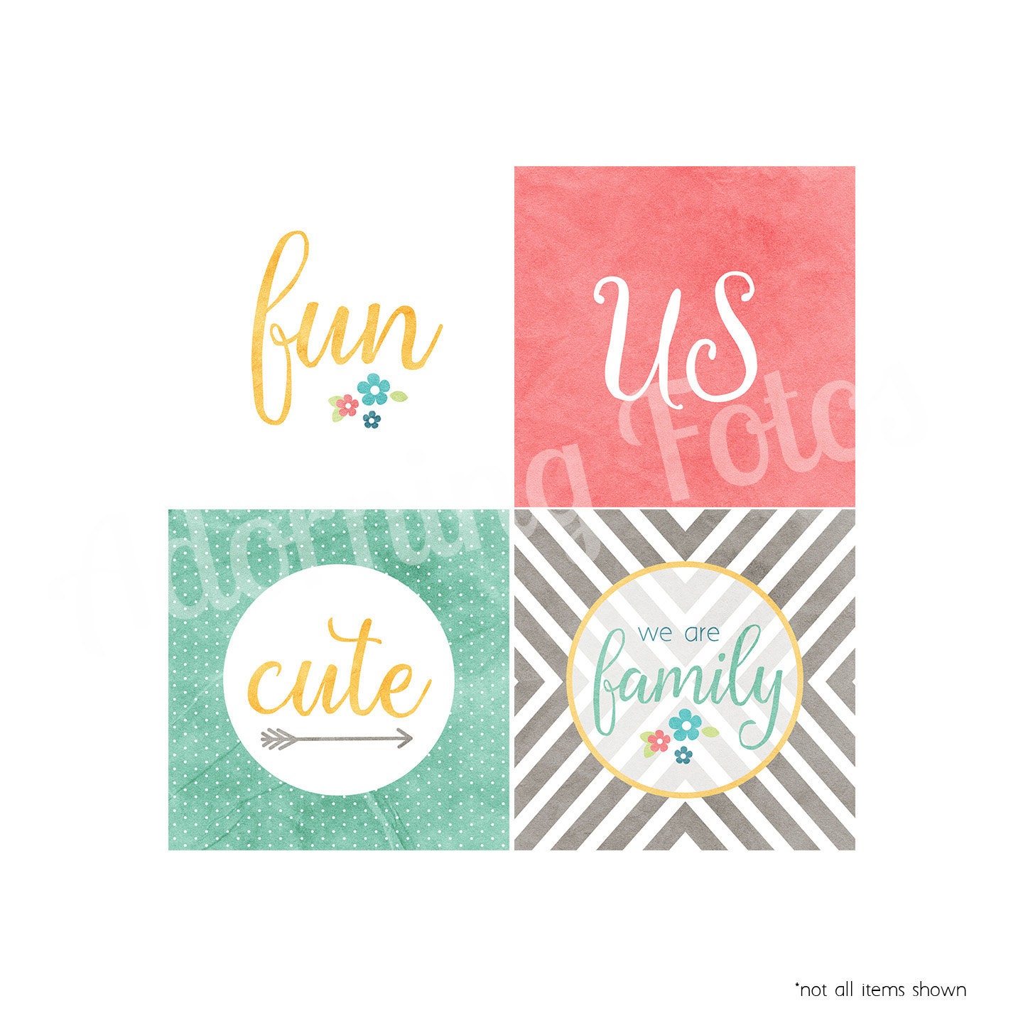This Family of Mine Digital Journaling Cards, Project Life Family ...