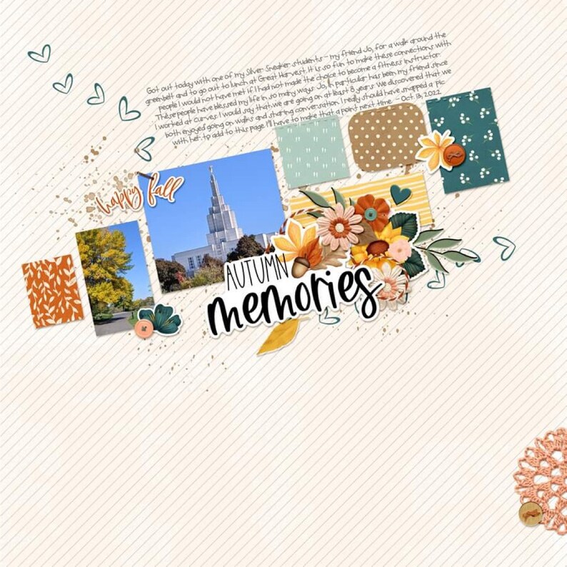 Fall Digital Stickers, Fall Clipart, Digital Stickers, Autumn Stickers ...