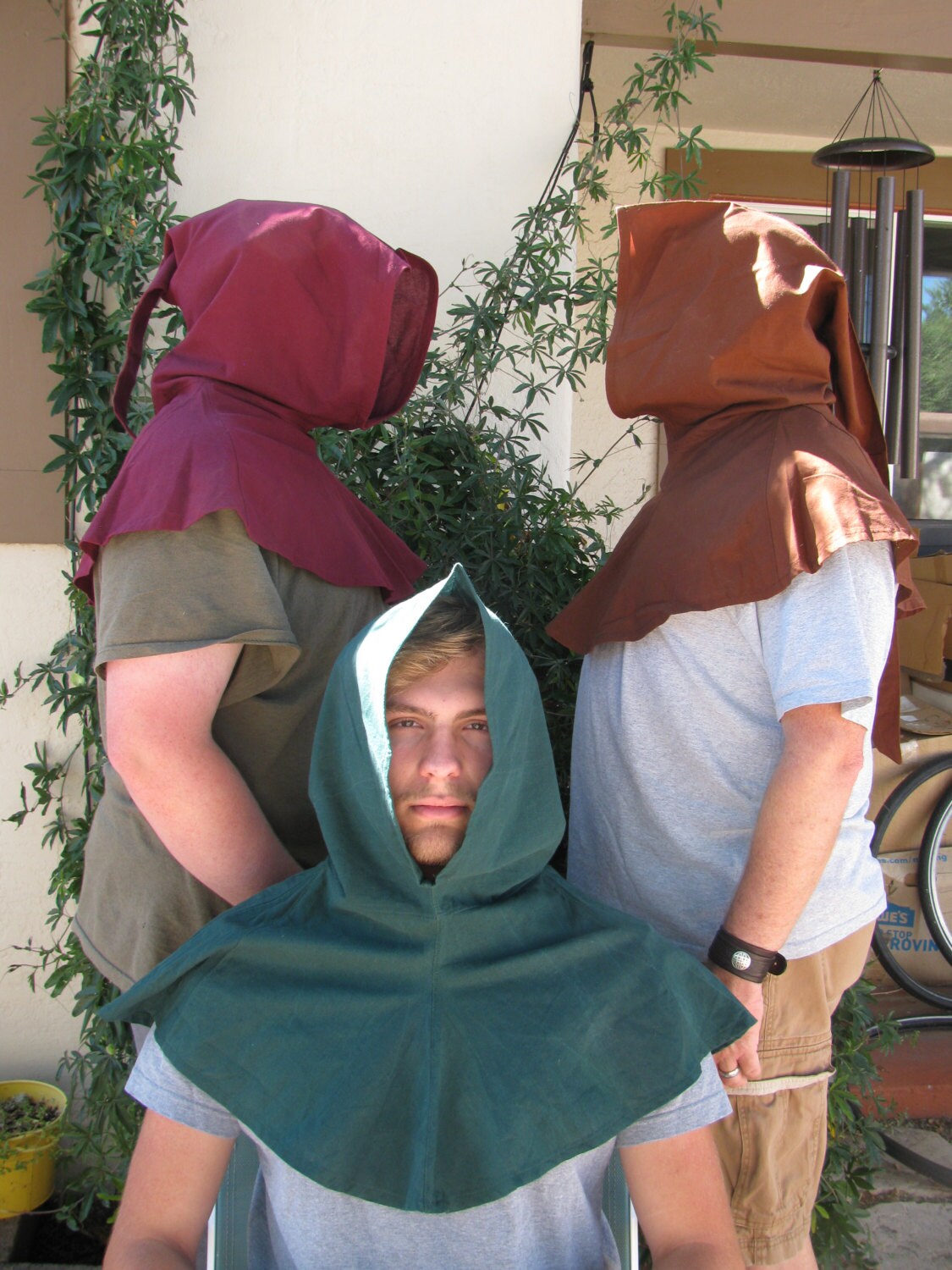 Liripipe Hood, Medieval Hood, SCA Hood, Costume, Costume Hood, LARP,SCA ...