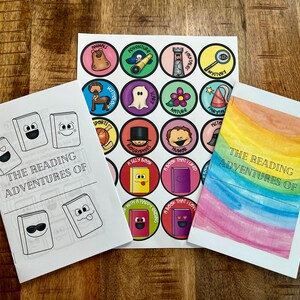 Book Badge Stickers for Classroom Reading Journals/logs - Etsy