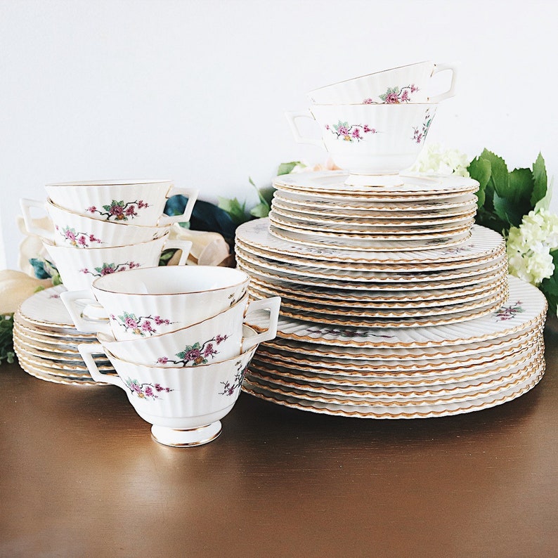 Lenox Ming Temple Complete Dinnerware Set for 8 40-piece - Etsy