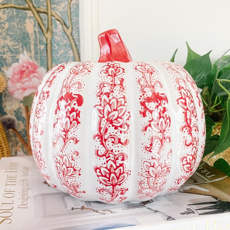 Ceramic Pumpkins Decor - Etsy