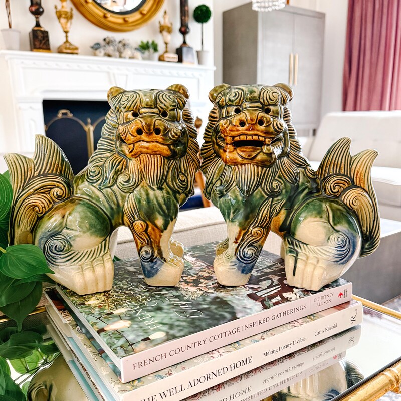 Ceramic Foo Dog - Etsy