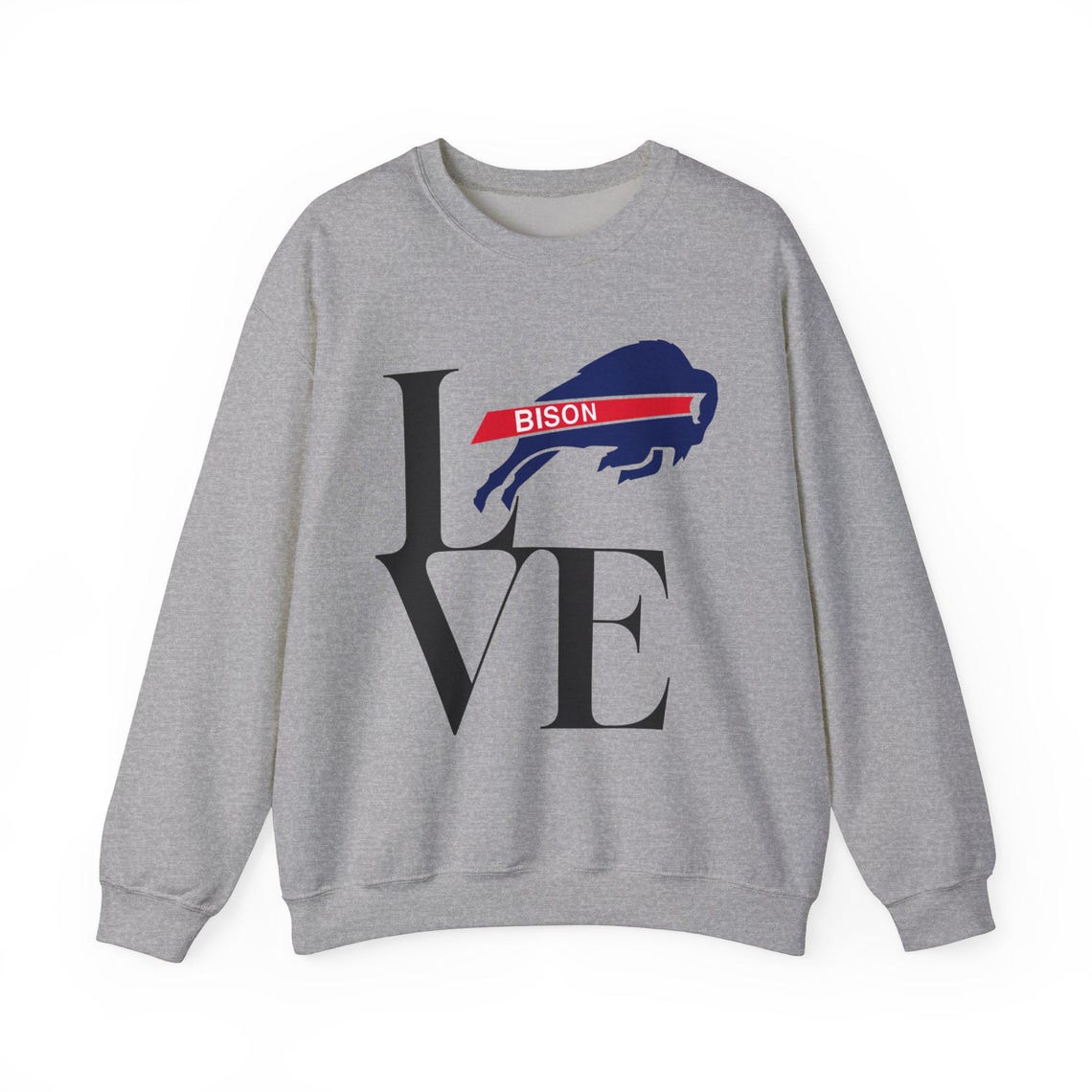 Howard University Bison Love Sweatshirt, HBCU Gift, College Apparel ...