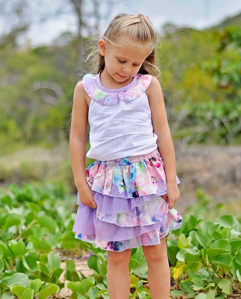Lala Skirt PDF Sewing Pattern - Etsy