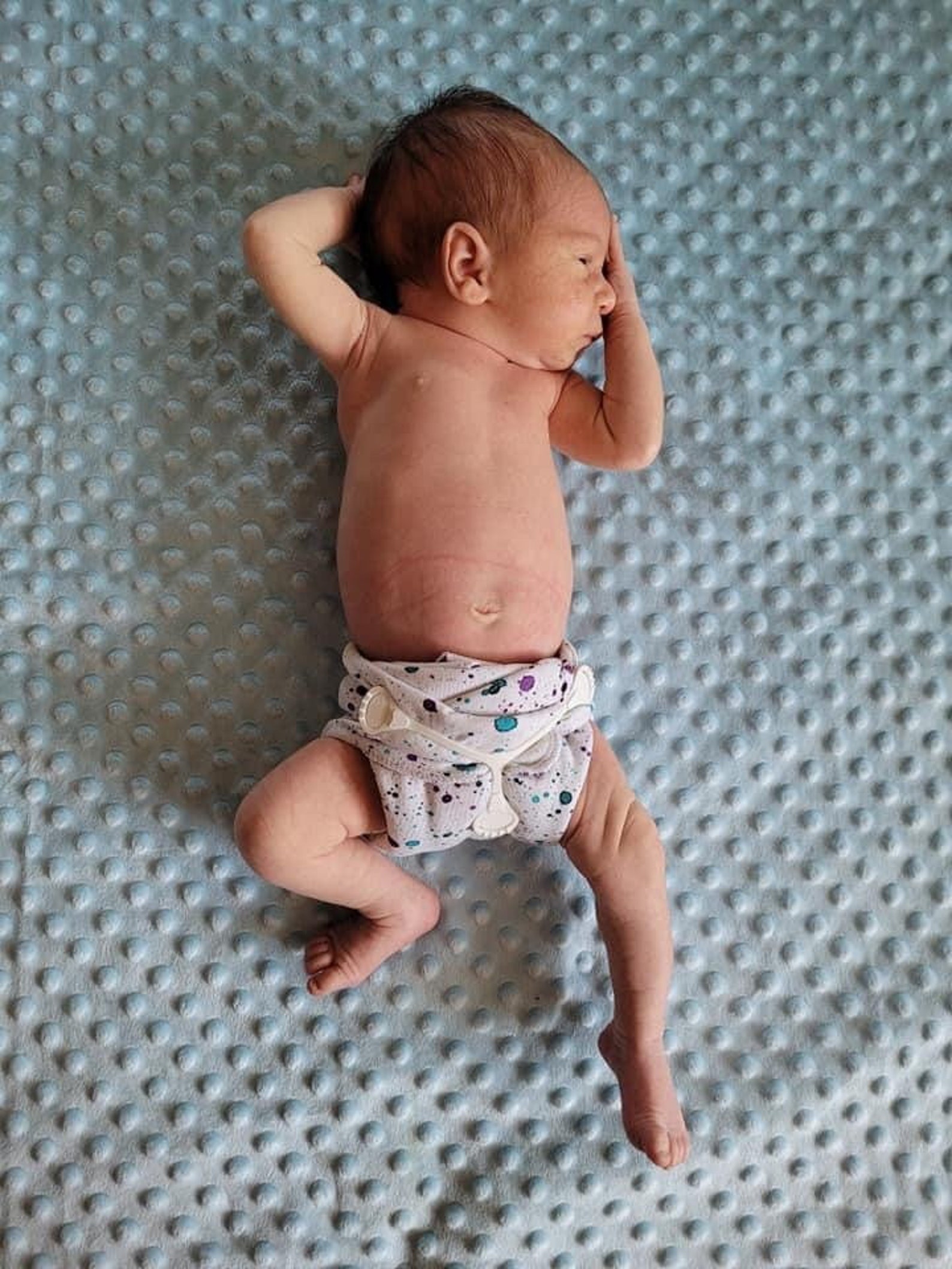 Flawless Newborn Preflat Digital Pattern (optional Snaps) Fits Approx ...