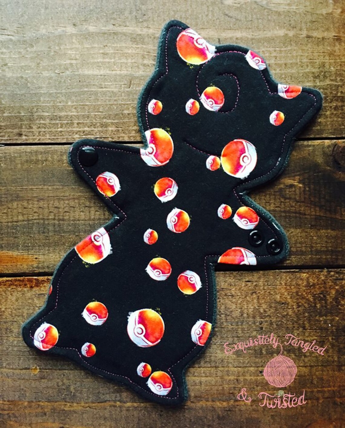 The Happy Hippos 9" Wiggly Puff Cloth Pad PDF Sewing Pattern and ...