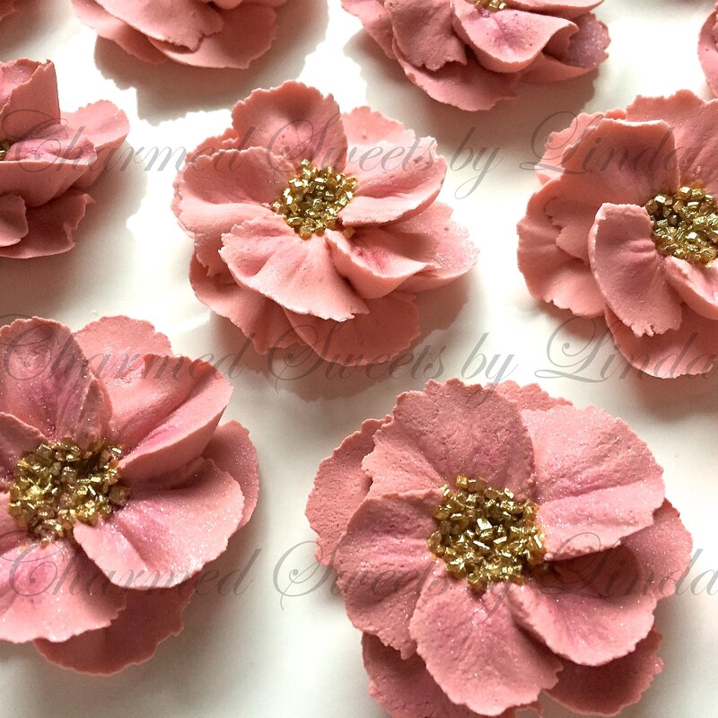 Flower Cupcake Toppers - Etsy