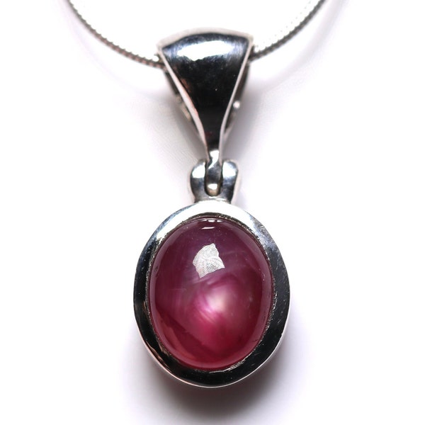 Natural Ruby Pendant - Etsy
