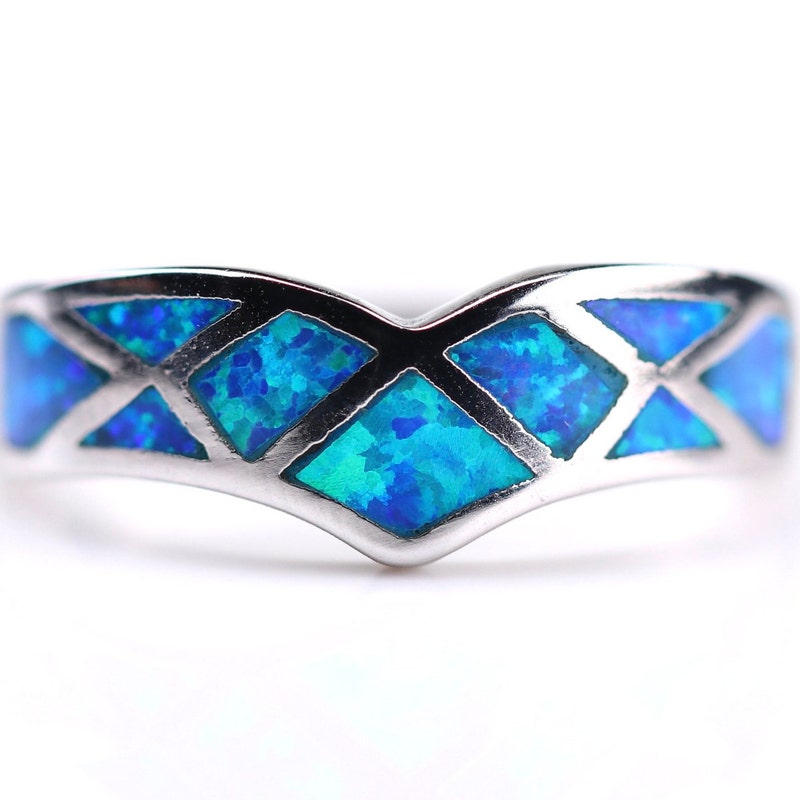 Blue Fire Opal - Etsy