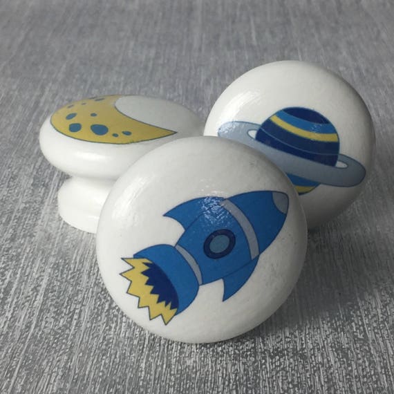 Rocket Drawer Knobrocket Cupboard Knob Space Knob Rocket | Etsy
