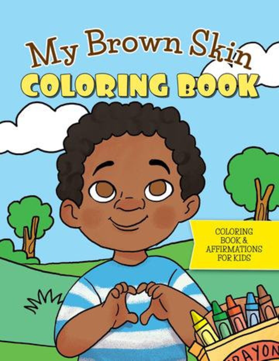 My Brown Skin Coloring Book - Etsy