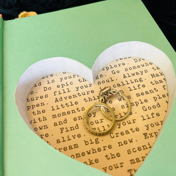 Upcycled Book - Etsy