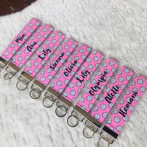 Netball Key Fob Netball Wristlet Netball Bag Tag Netball Coach Gift ...