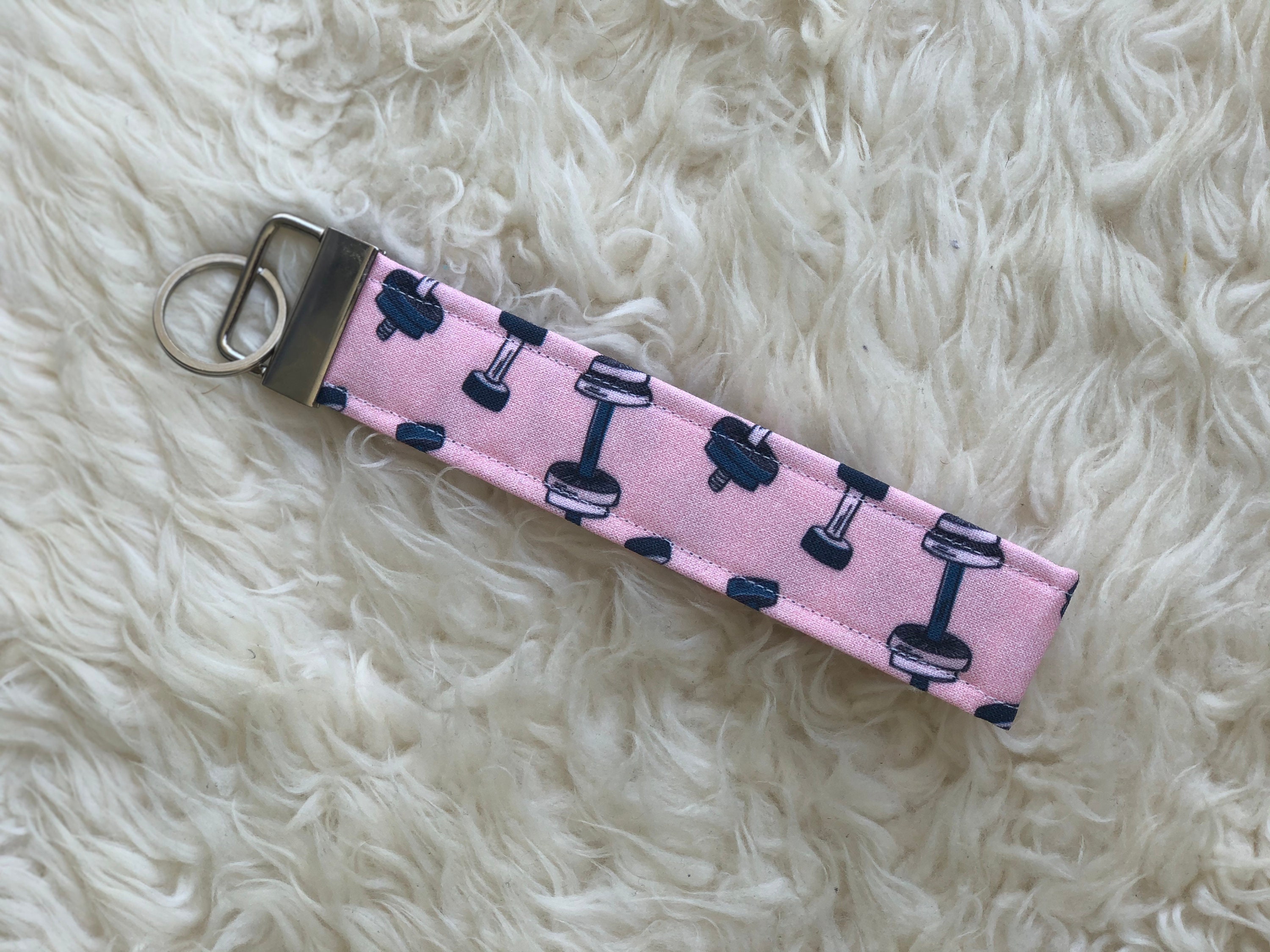 Gym Key Fob Gym Wristlet Gym Bag Tag | Etsy