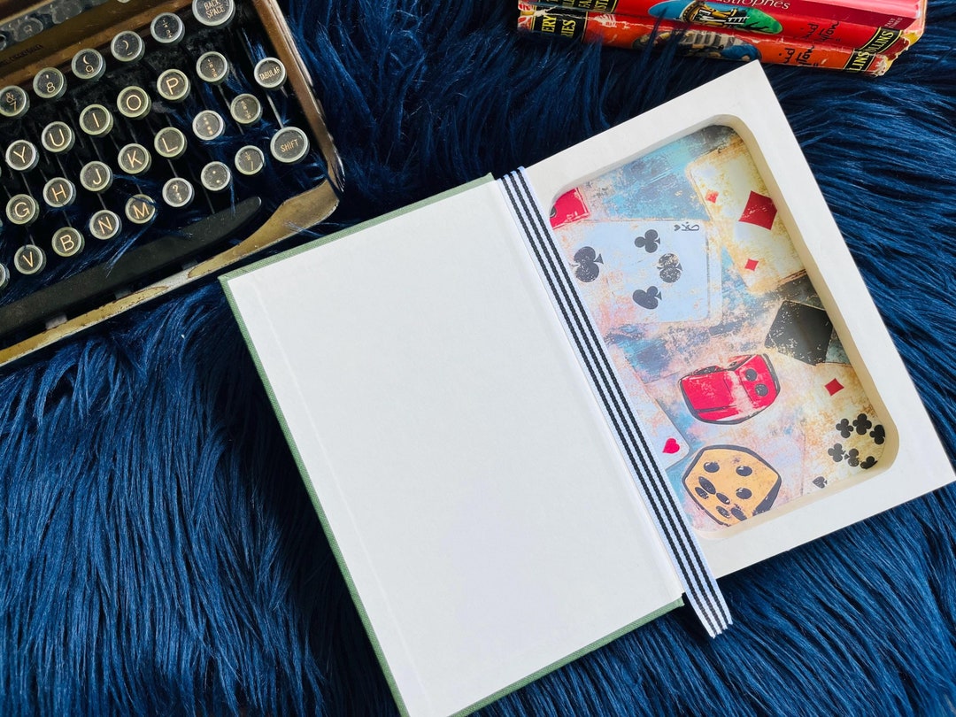 Playing Cards Hollow Book | Playing Cards Gift Idea | Secret Book Safe ...