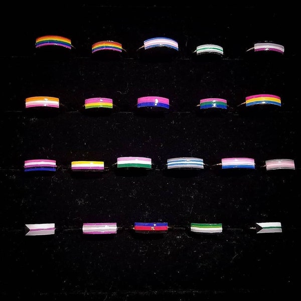 Transgender Pride Ring - Etsy