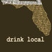 Drink Local- Florida Beer T-shirt - Etsy