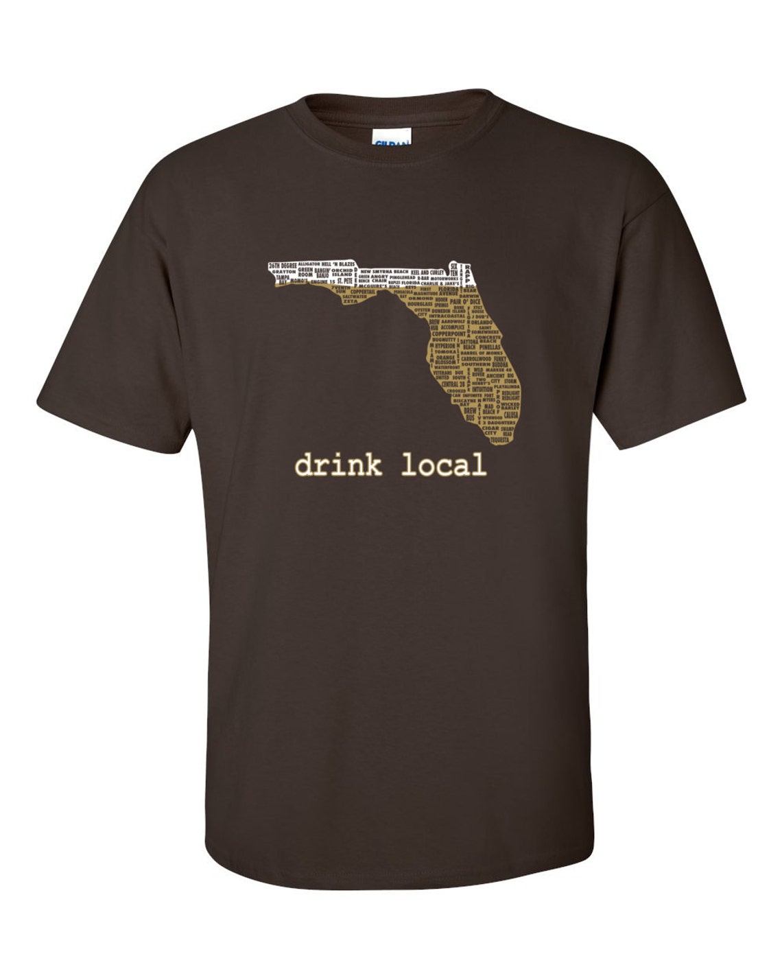 Drink Local- Florida Beer T-shirt - Etsy