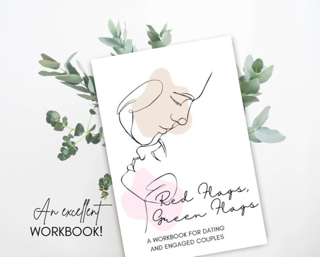 Red Flags, Green Flags Digital 50 Page Workbook Printable Workbook for ...