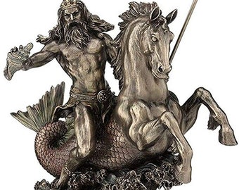 Poseidon Statue - Etsy
