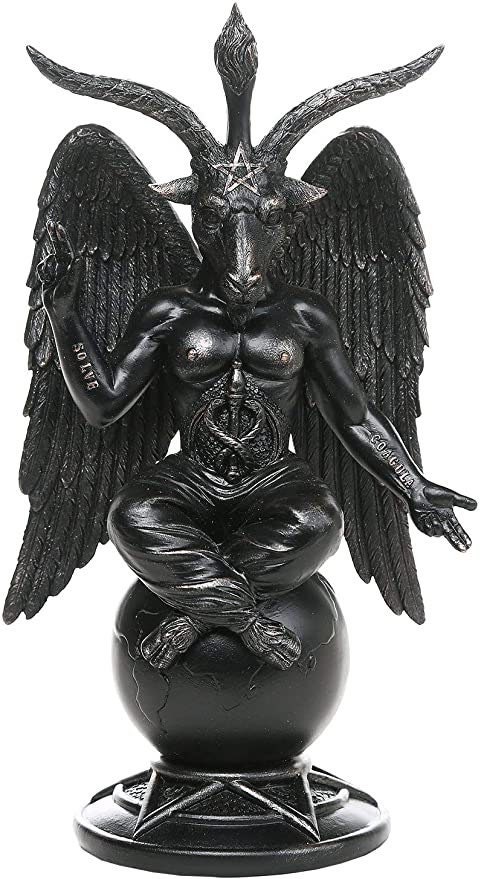 Satan statue Barbatos goetia demon Demon statue, Belial Robin ...