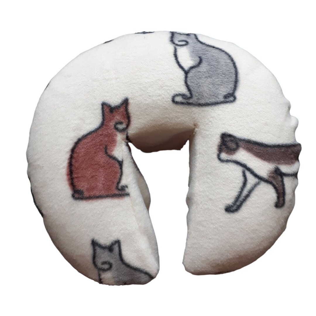 Oakworks Aero-cel Fleece Massage Face Pad Cover - Cats Cats Cats Print ...