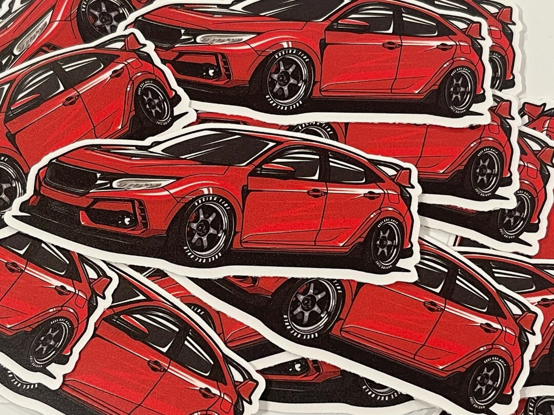 Honda Civic Type R I Sticker I Decal I - Etsy
