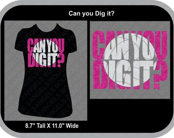 Can You Dig It Svg | Etsy