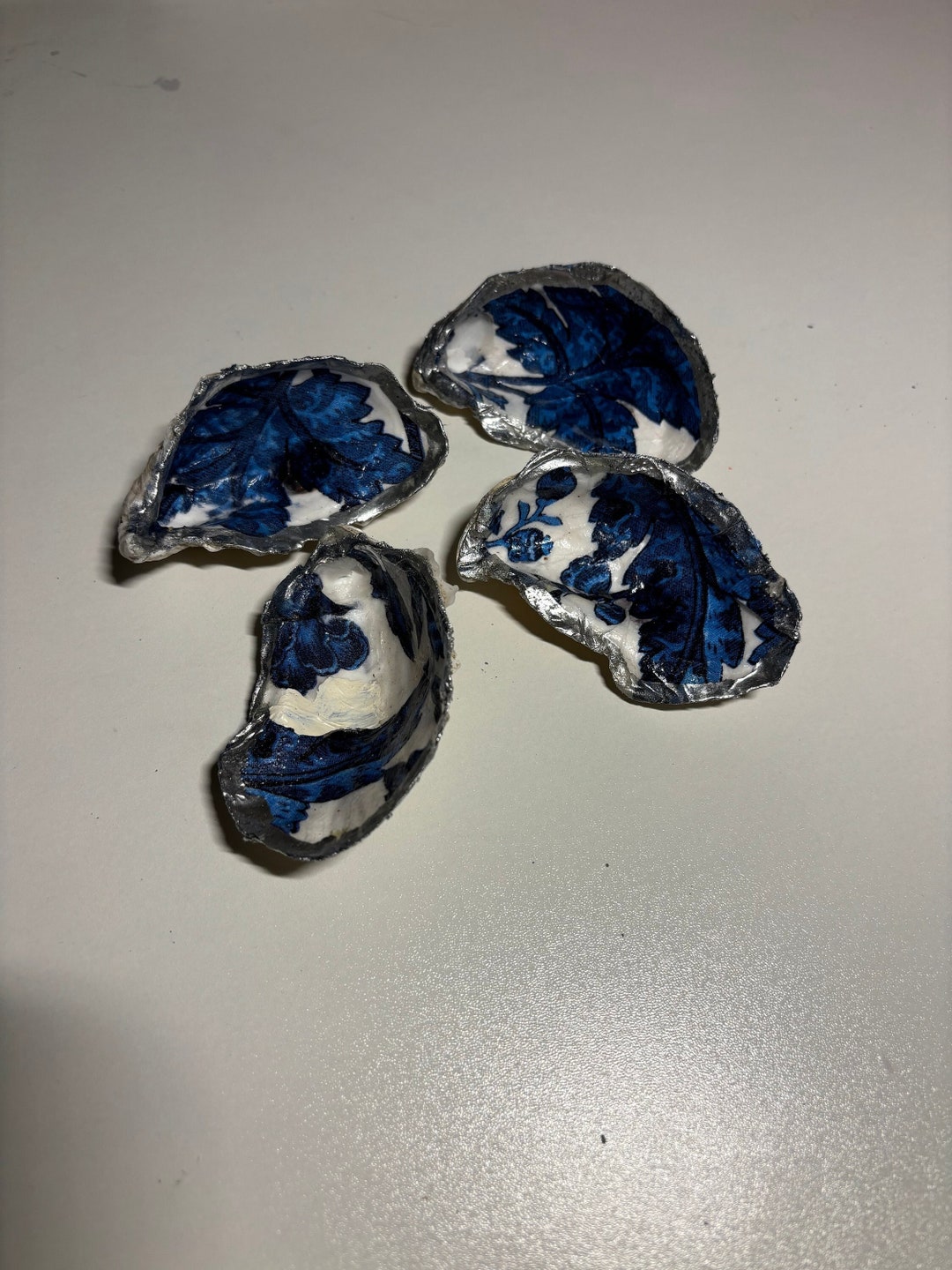 Decorative Oyster Shell Dish - Etsy