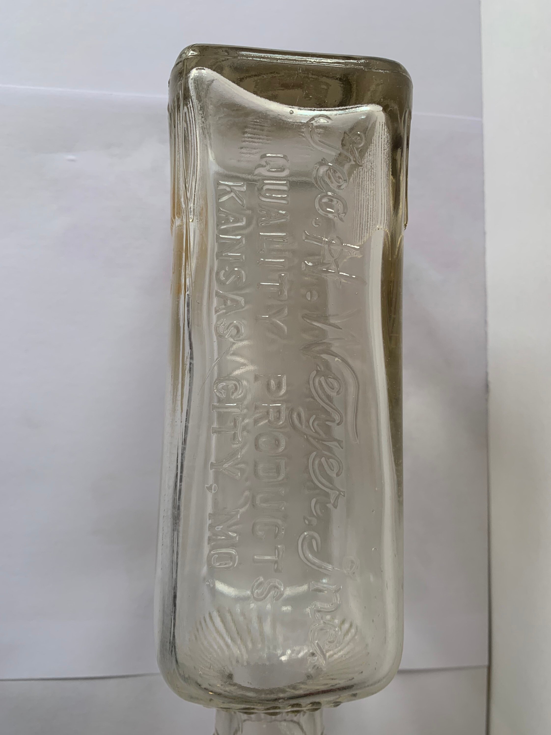 Vintage George H Weyer Hair Tonic Bottle - Etsy