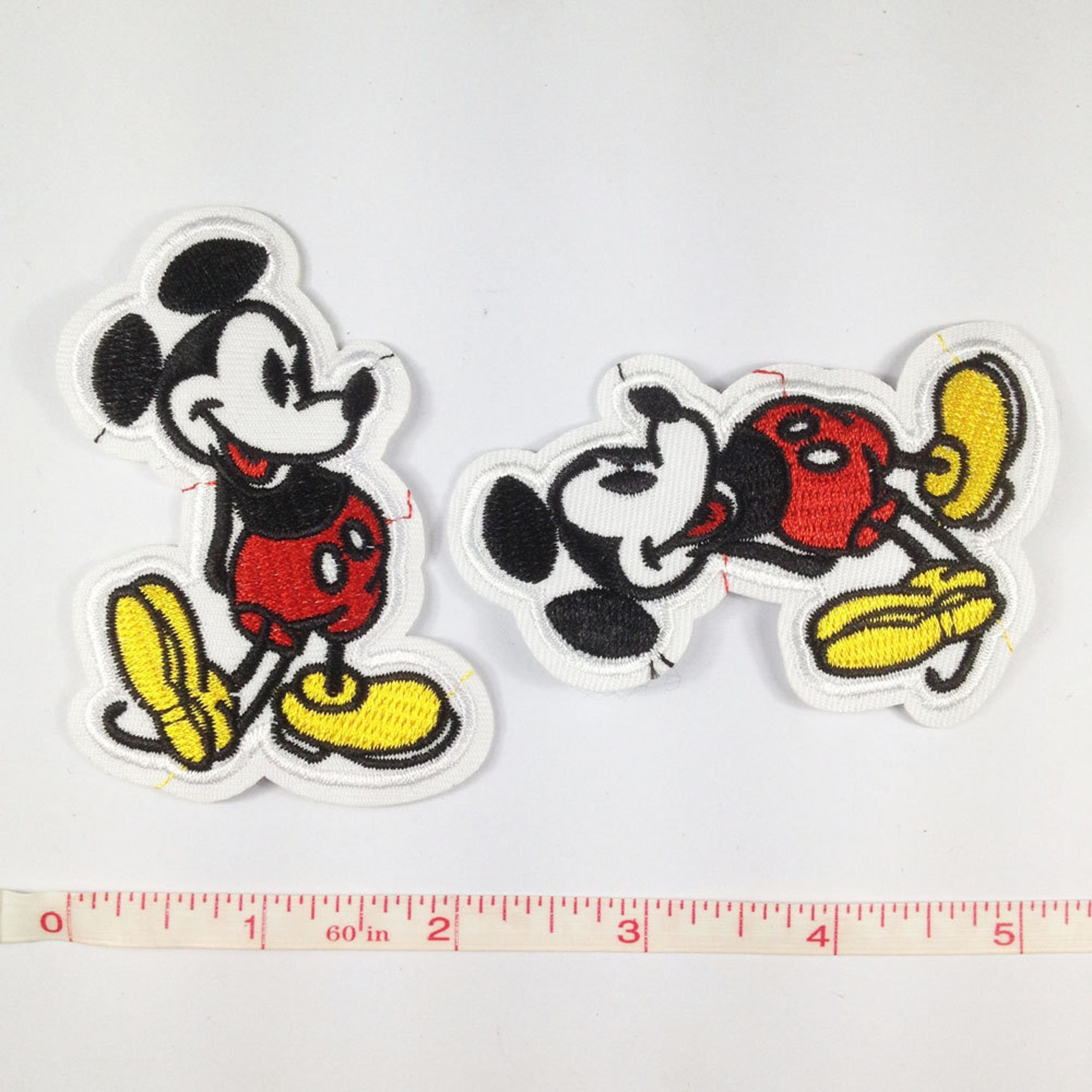 6x8.8cm 10pcs Mickey Mouse Body Iron on Mickey Mouse Patch - Etsy