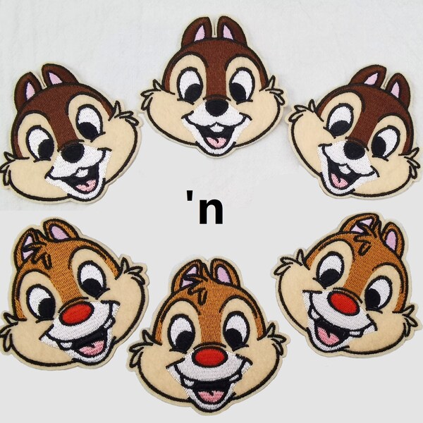 Chipmunk Applique - Etsy