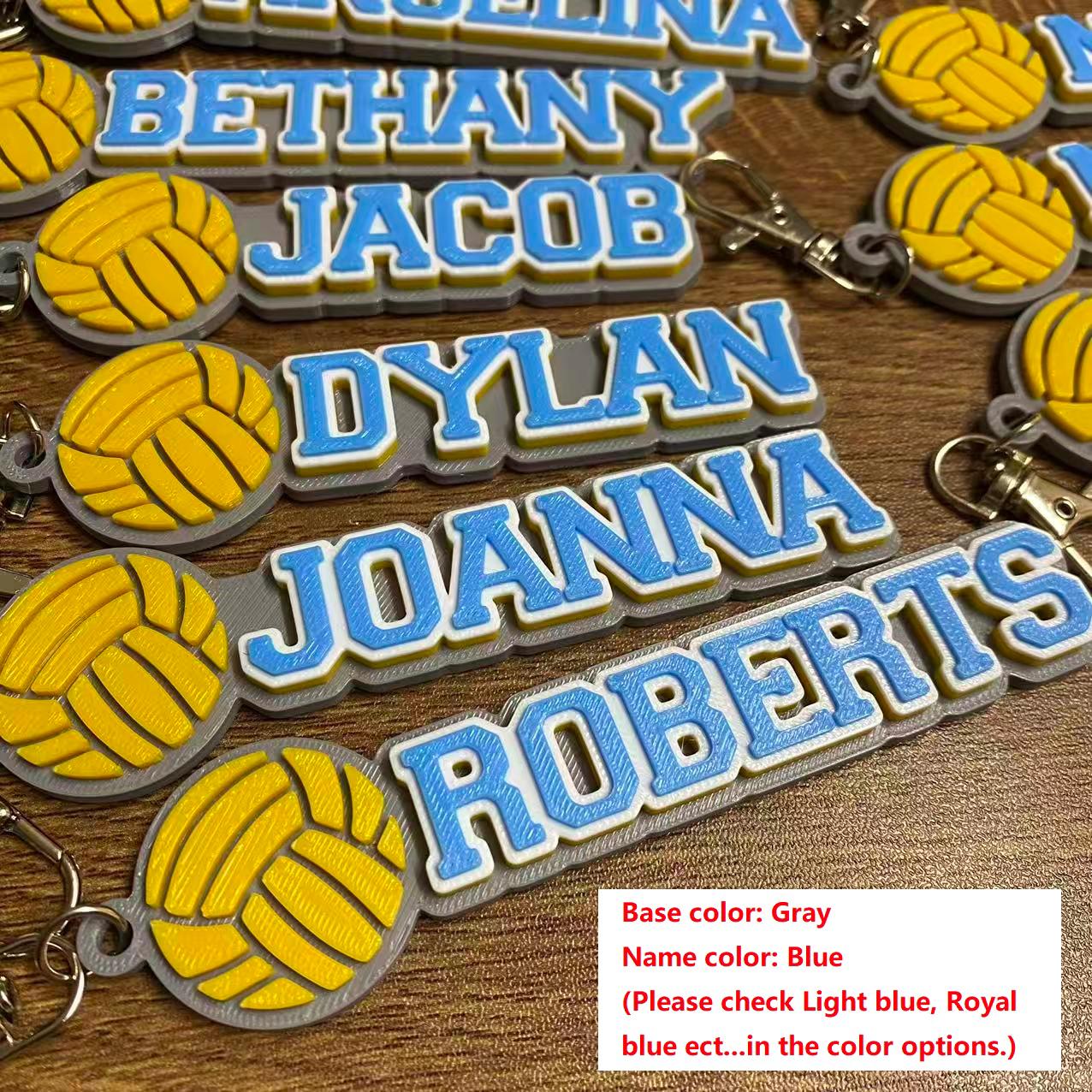 Bulk 5/10/20 Custom Water Polo Game Day Personalized 3D Printed Sport ...