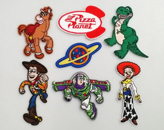 Crafts Kids Patches Motif Official Disney Toy Story Appliques Woody ...