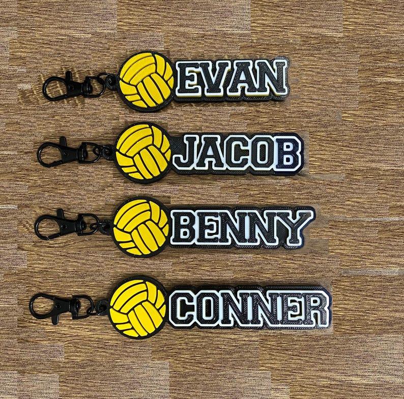 Bulk 5/10/20 Custom Water Polo Game Day Personalized 3D Printed Sport ...