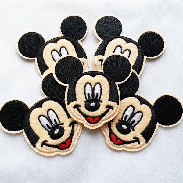 Mickey Mouse Patches for Shoes - Etsy