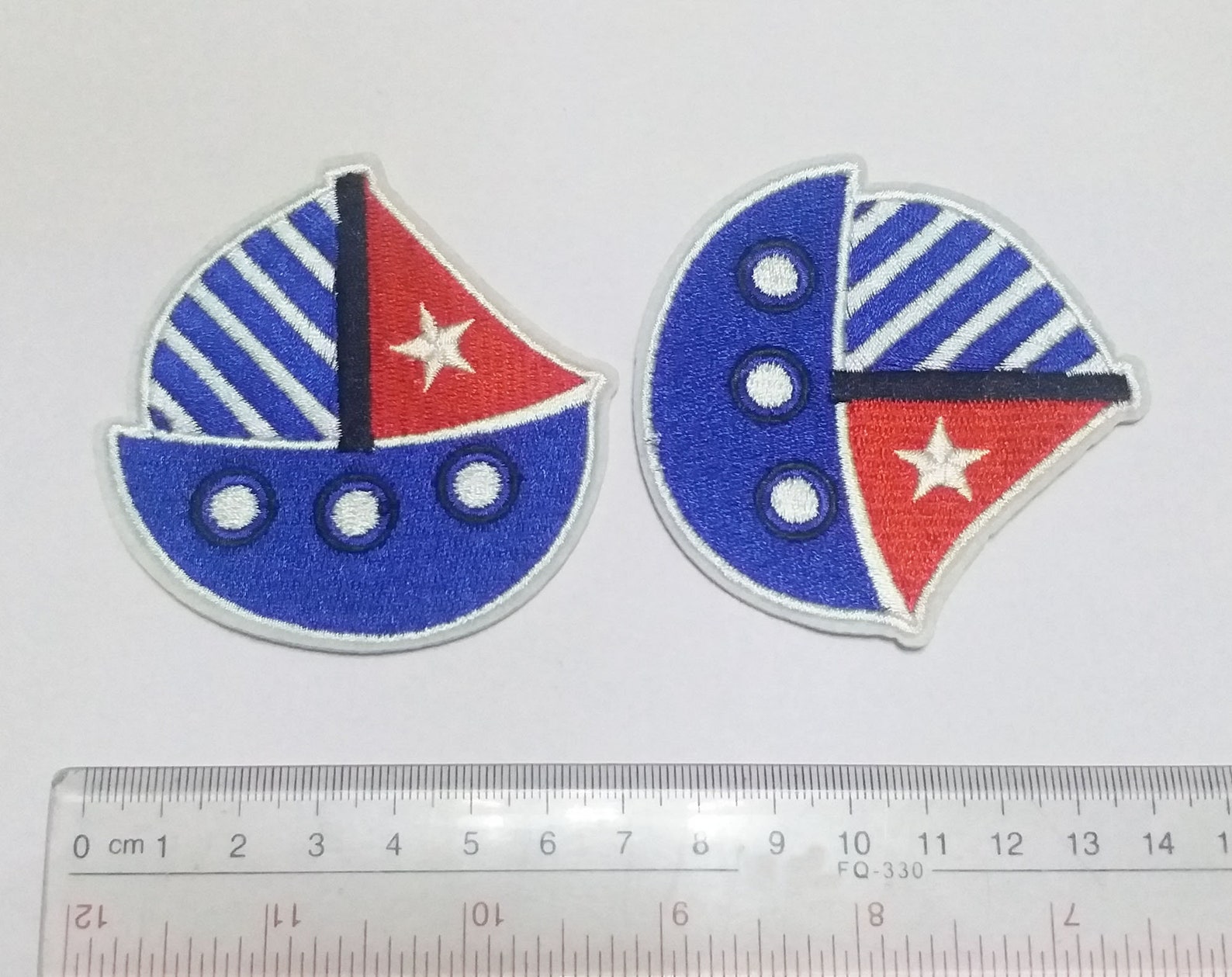7.2x7.2cm 10pcs Boat Patch Sailboat Patches Sailing Boat - Etsy