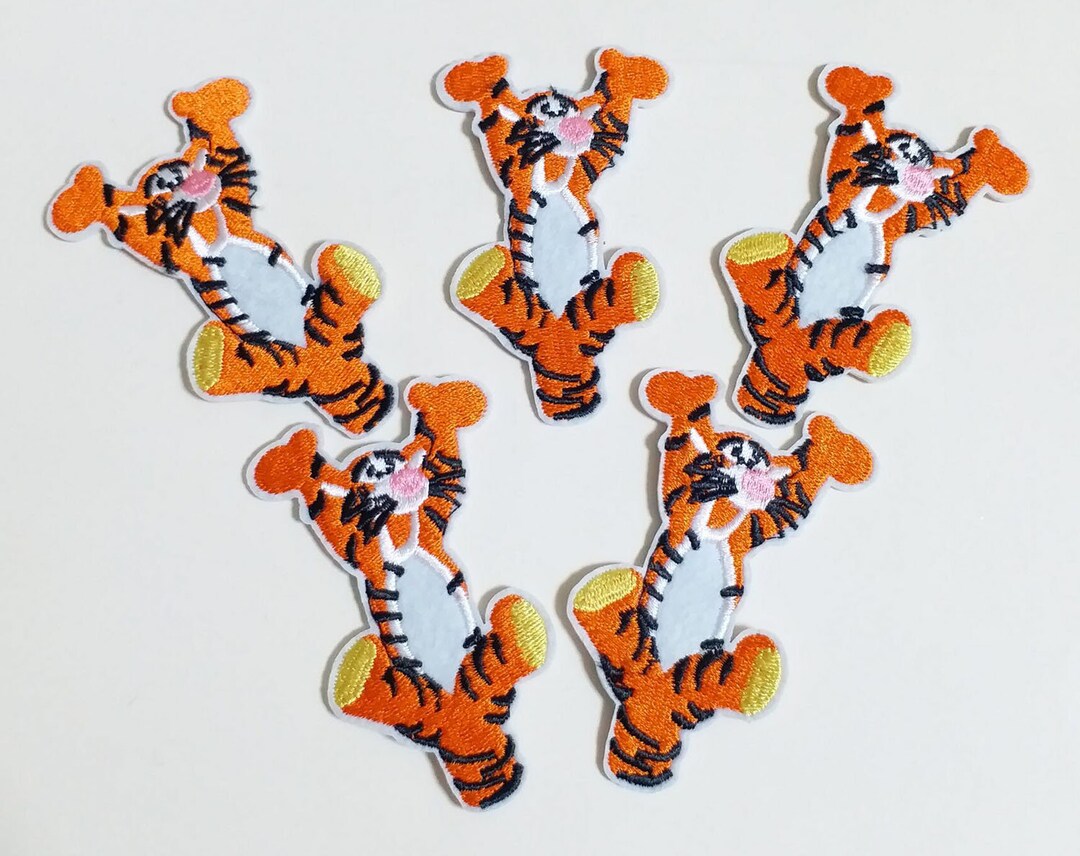 4.5x7.3cm 10pcs Tiger Tigger Winnie the Pooh's Pal Patches - Etsy