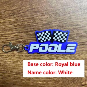Customized Set 5pcs Racing Car Race Checkered Flag Personalized 3D ...