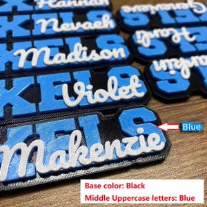 Bulk 5/10/20 Personalized Custom Dancer Dance Name Tag Keychain Keyring ...